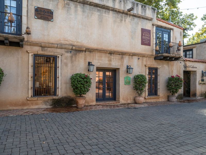 Sedona Arizona Historic Stone Building HDRi Maps and Backplates