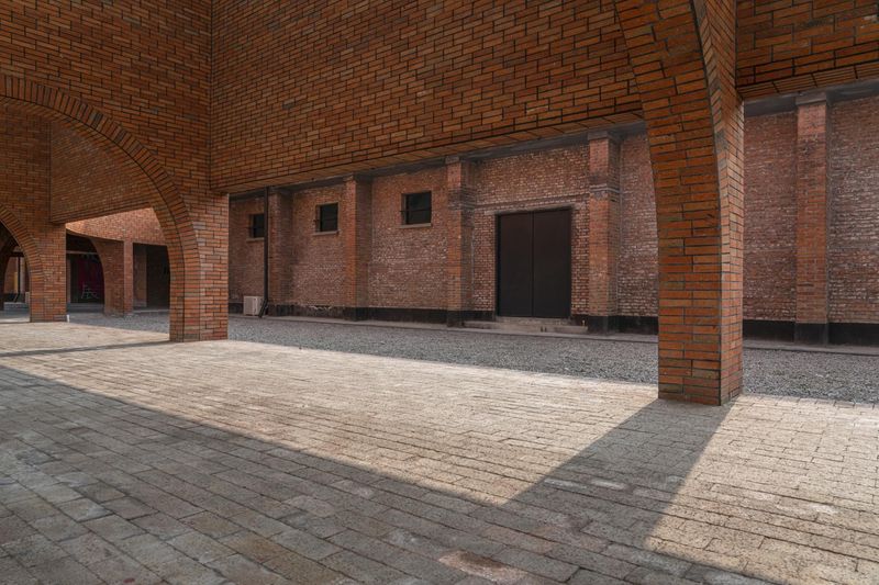Shanghai Architecture: A Brick Wall in the Heart of City Life HDRi Maps ...