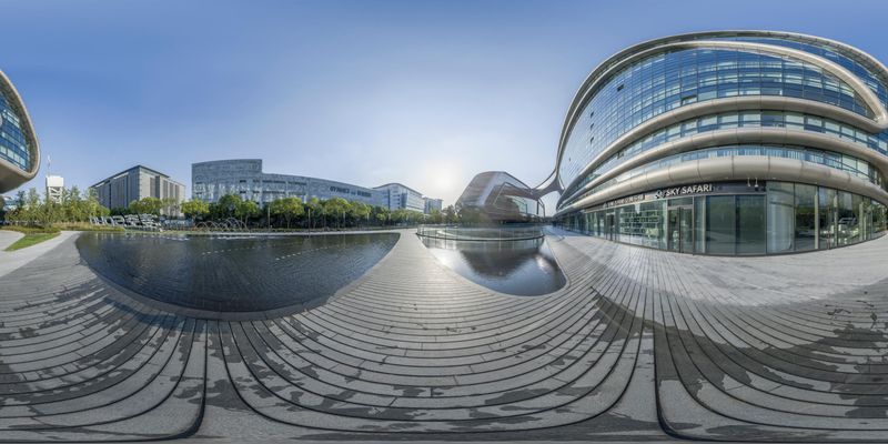 Shanghai, China: Urban Design in the Metropolitan Area HDRi Maps and ...