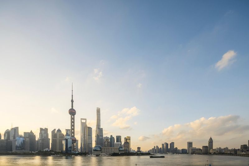 Shanghai High Rise Architecture: Stunning Cityscape View HDRi Maps and ...