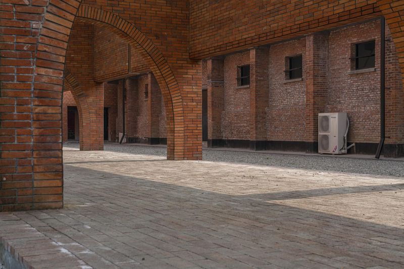 Shanghai Industrial Architecture: A Brick Wall HDRi Maps and Backplates