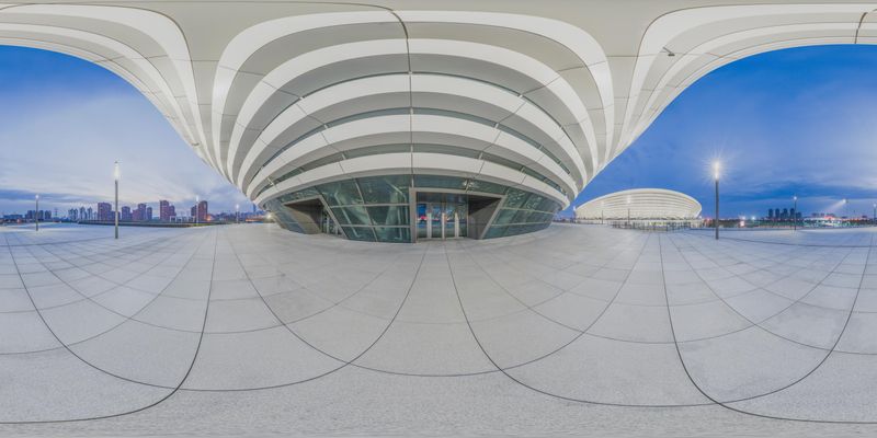Shanghai: An Inverted Design of Modern Architecture HDRi Maps and ...