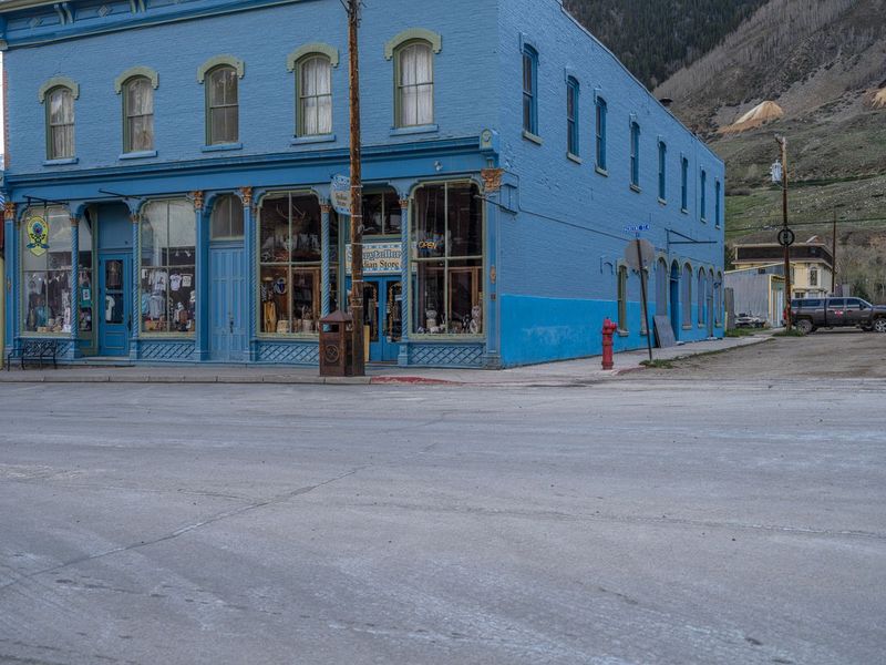 Silverton, Colorado: Village Road for Shopping - HDRi Maps and Backplates