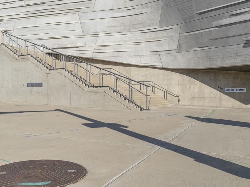 Skateboarder's Shadow on Dallas Pavement HDRi Maps and Backplates