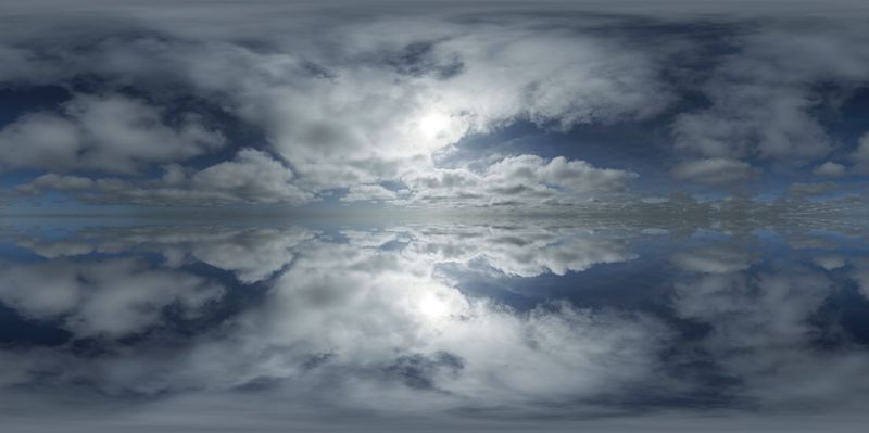 Sky Dome and Clouds: An Expansive View HDRi Maps and Backplates