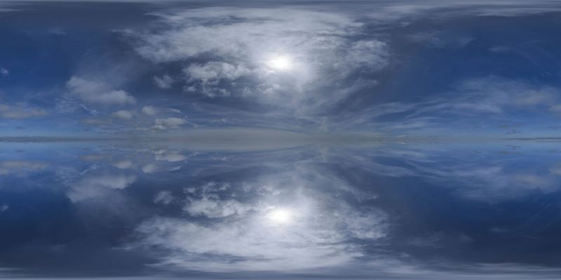 Sky Dome Open Space and Clouds: A Daytime Landscape HDRi Maps and ...