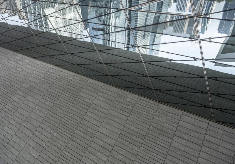 Sleek High-Rise Building in a Metropolitan Area - HDRi Maps and Backplates