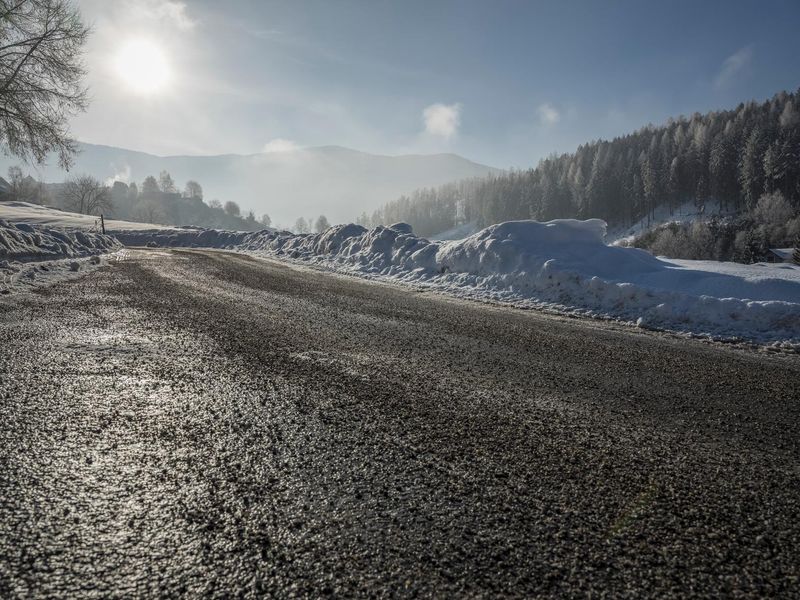 Snowy Alpine Landscape in the Swiss Alps - HDRi Maps and Backplates