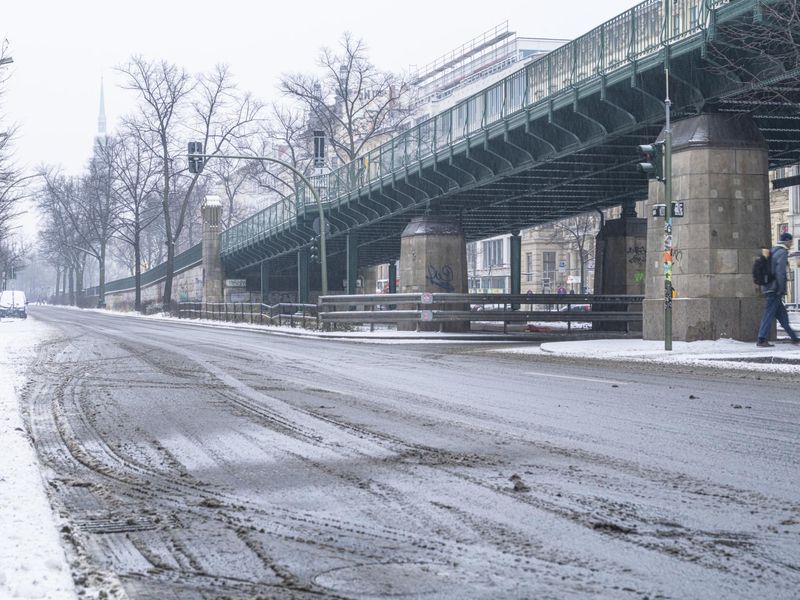 Snowy Winter in Berlin, Germany - HDRi Maps and Backplates