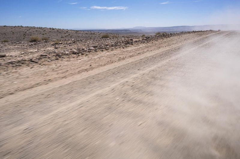 South African Desert: Barren Terrain and Endless Road HDRi Maps and ...