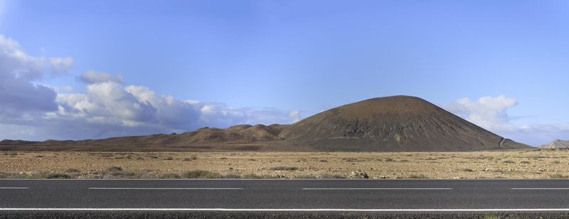 Spain Desert Mountain Range Road HDRi Maps and Backplates