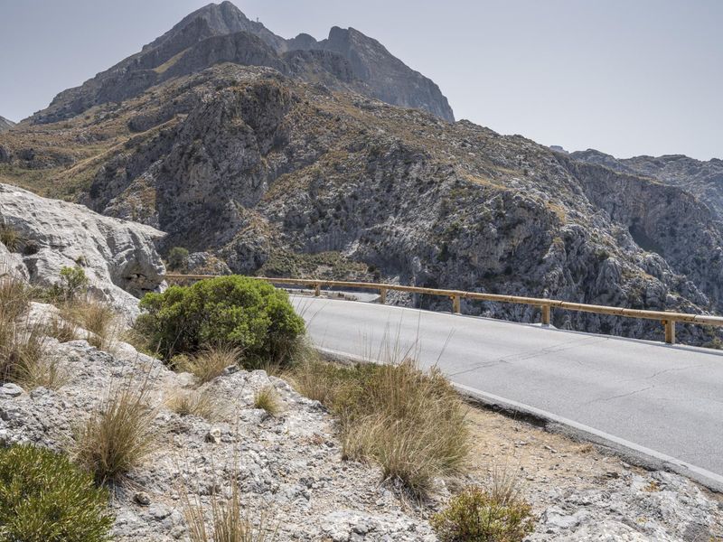 Spain Mountain Landscape with Clear Sky HDRi Maps and Backplates