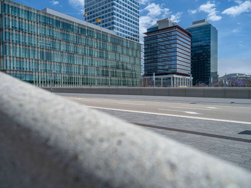 Spain's Office Buildings: The Heart of City Life HDRi Maps and Backplates