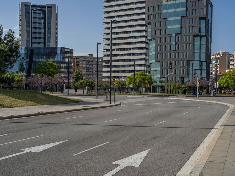 Spain's Urban Design: Exploring the Residential Area HDRi Maps and ...