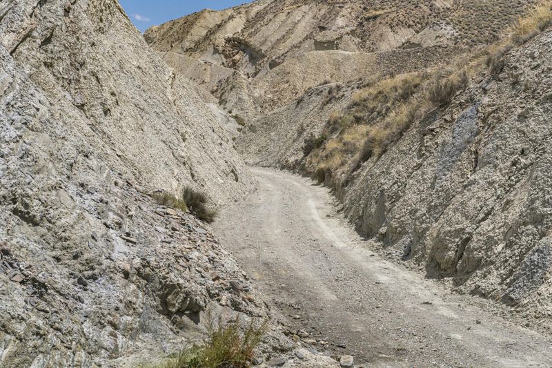 Spanish Desert Off-Road Gravel Road HDRi Maps and Backplates