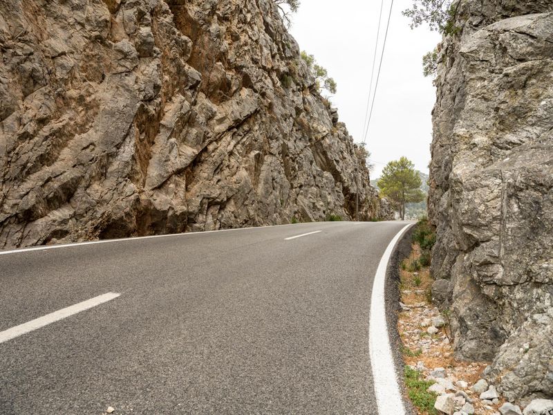 A Spanish Landscape: Road and Asphalt on a Sunny Day HDRi Maps and ...