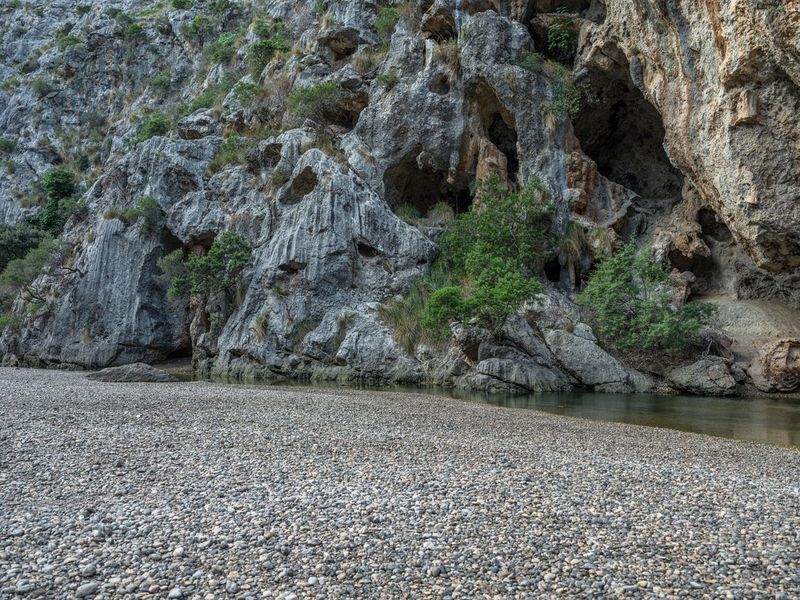 Spanish Nature in the Balearic Islands Canyon HDRi Maps and Backplates