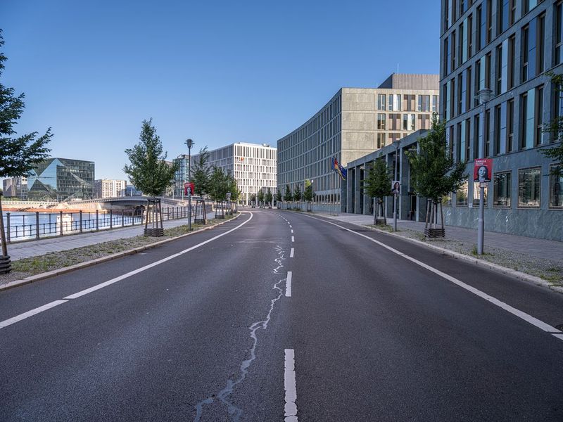 Straight Down the Road: Exploring Berlin's Cityscape HDRi Maps and ...