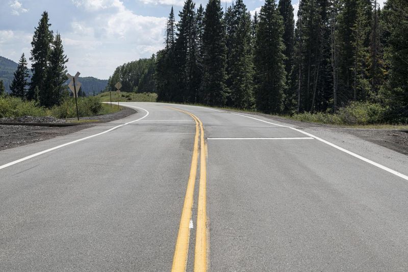 Straight Road in Antonito, Colorado, USA HDRi Maps and Backplates