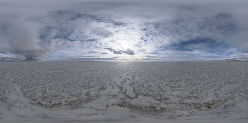 Stunning Salt Lake City Landscape HDRi Maps and Backplates