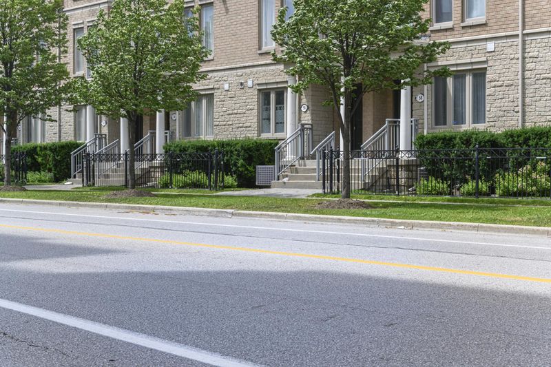 Suburban Neighborhood in Toronto: Properties and Homes HDRi Maps and ...