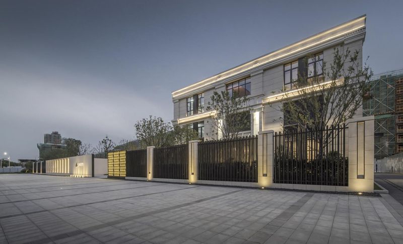 Suburban Residential Area in China with Mixed-Use Buildings HDRi Maps ...