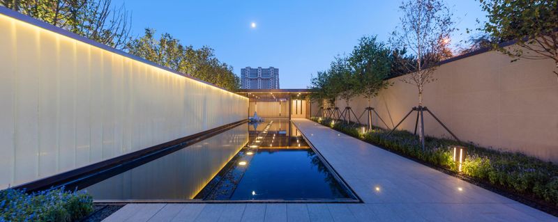 Suburban Villa with China Water Feature and Seating HDRi Maps and ...