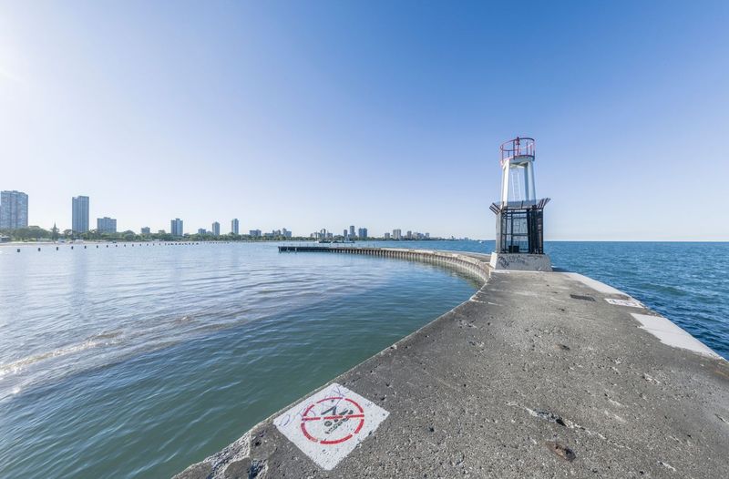 Sunny Day in Chicago City Coastal HDRi Maps and Backplates