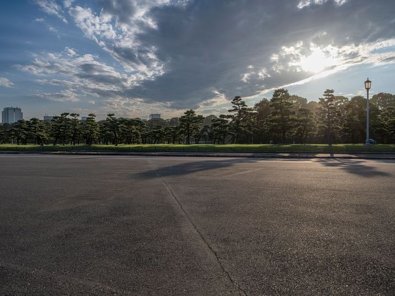 Sunny Day at Edo Park in Tokyo, Japan HDRi Maps and Backplates