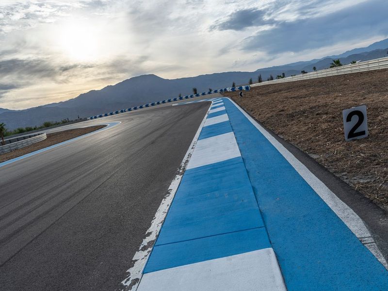 Sunny Race Track in the USA: Famous for Its Sunrise HDRi Maps and ...