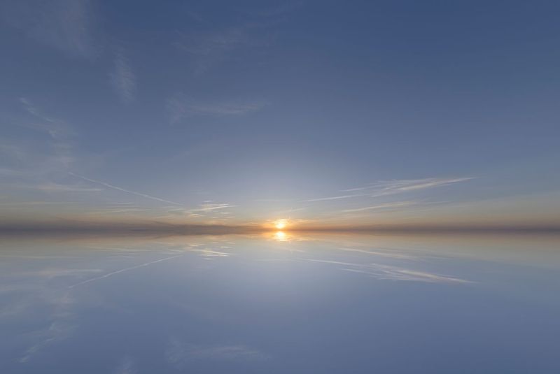 Sunrise Over the Sky Dome: An Endless Landscape HDRi Maps and Backplates