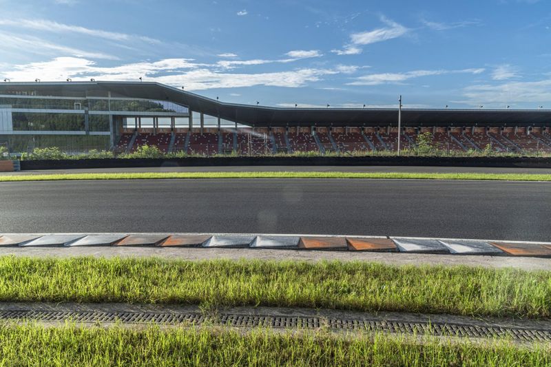 Suzhou, China: Modern Architecture Race Track HDRi Maps and Backplates