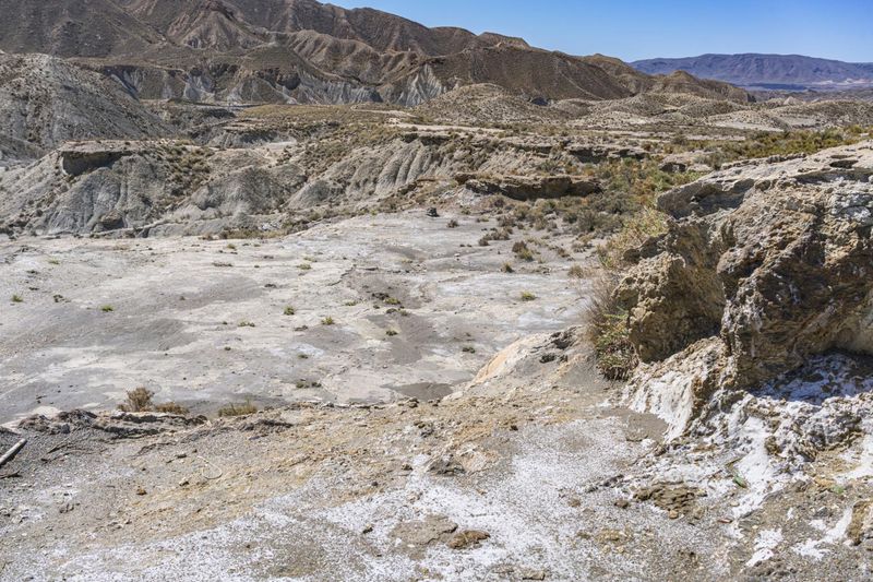 Tabernas Desert Spain Mountainous Terrain HDRi Maps and Backplates