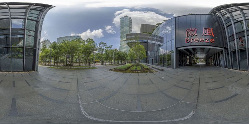 Taipei City: Modern Urban Design with Glass and Metal HDRi Maps and ...