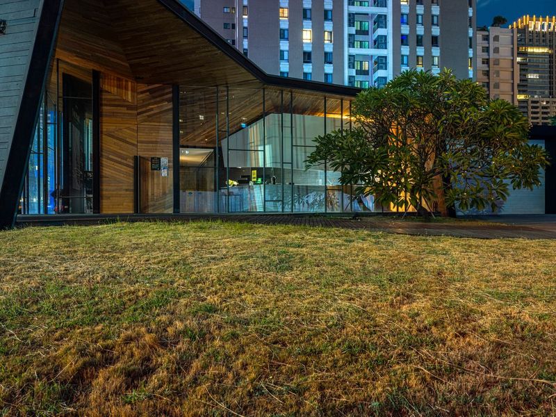 Taiwan Urban City Building Night View HDRi Maps and Backplates