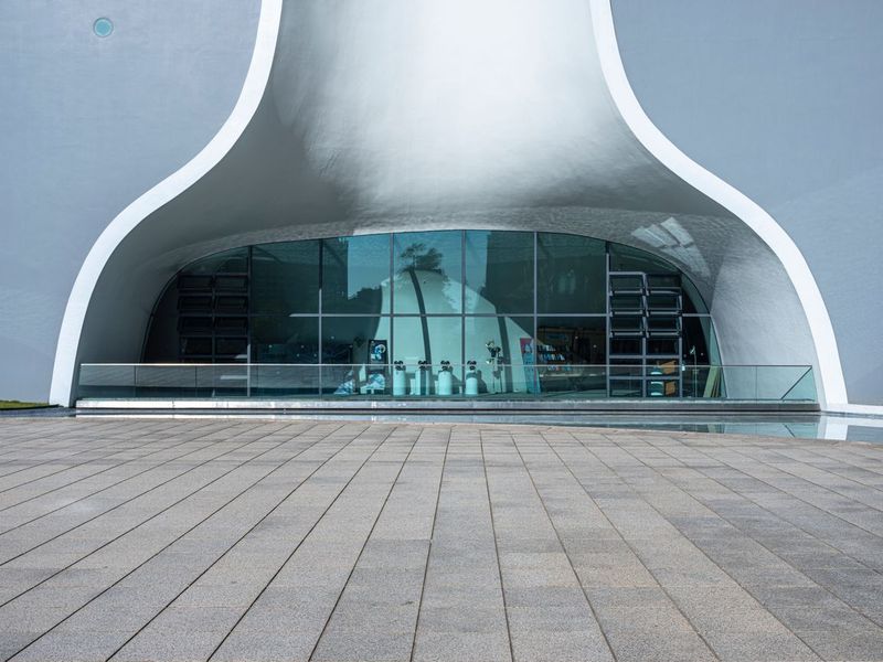 Taiwan Urban Open Space with Modern Architecture HDRi Maps and Backplates