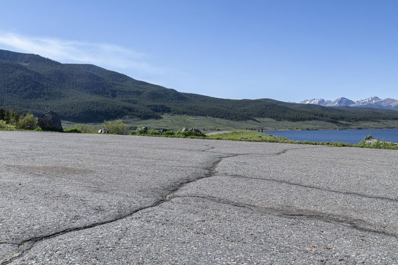 Taylor Park Reservoir: Water Mountain Surface - HDRi Maps and Backplates