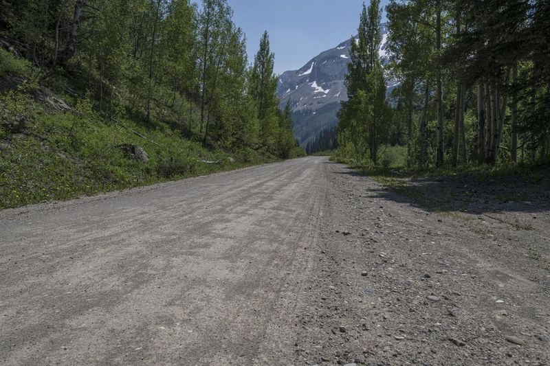 Telluride Off-Road Track in Mountain Landscape HDRi Maps and Backplates