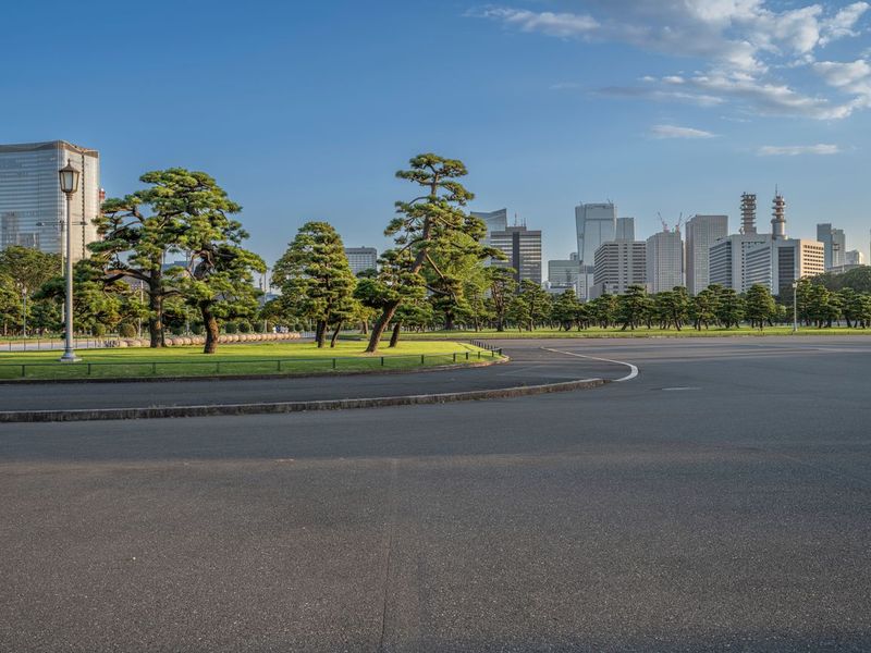 Tokyo Central Station: Modern Architecture Amidst Greenery HDRi Maps ...