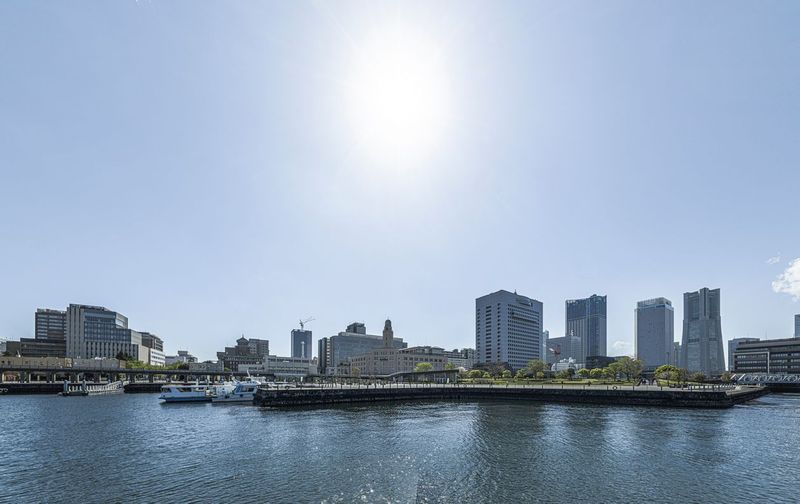Tokyo Cityscape: Urban Haven Under a Clear Sky HDRi Maps and Backplates