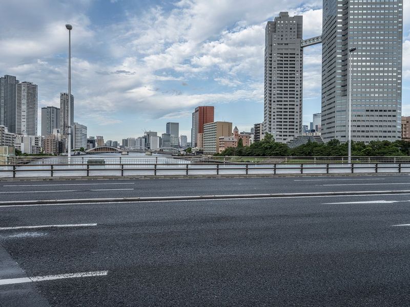 Tokyo Cityscape: Urban Skyline at Dawn