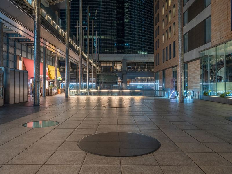 Tokyo, Japan: A Night Shot of City Life HDRi Maps and Backplates