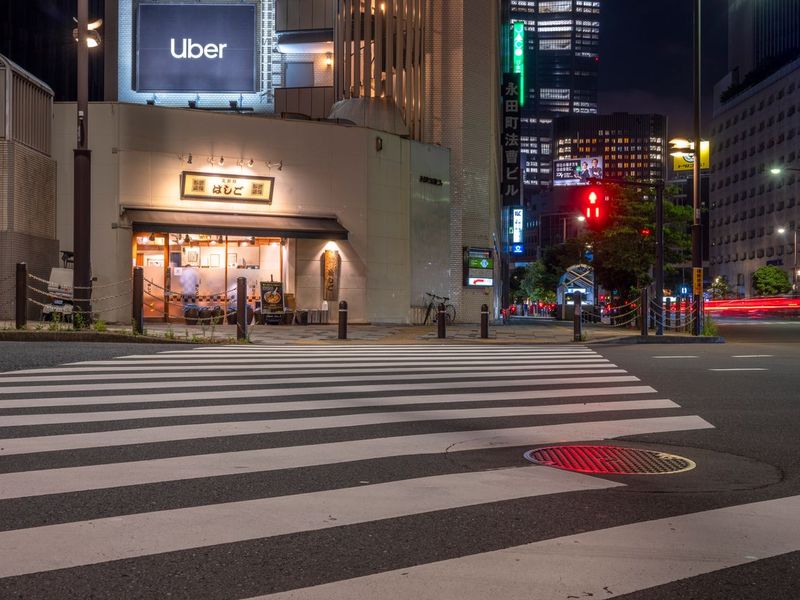 Tokyo, Japan: Nightlife under the Street Lights HDRi Maps and Backplates