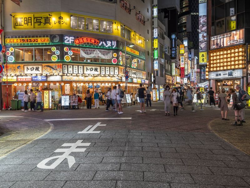 Tokyo, Japan: A Vibrant Night in the Urban Jungle HDRi Maps and Backplates