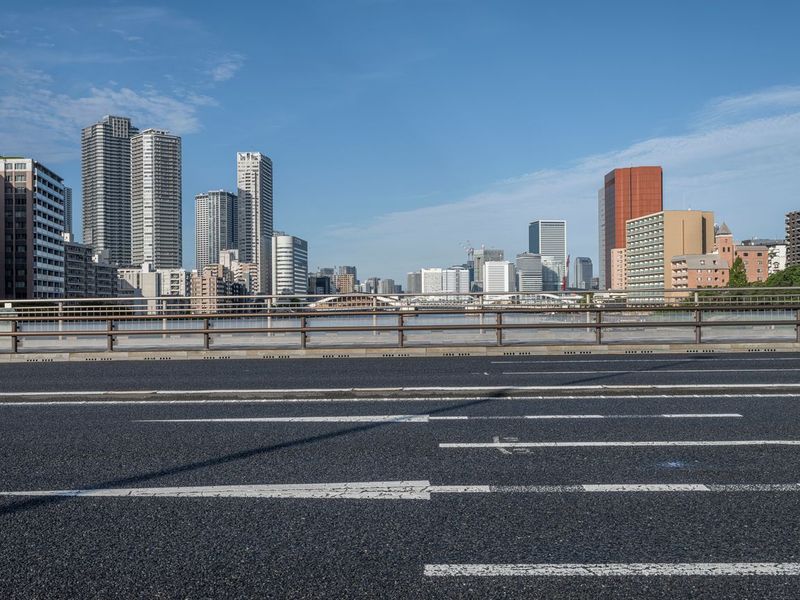 Tokyo, Japan: Urban Cityscape by Day HDRi Maps and Backplates