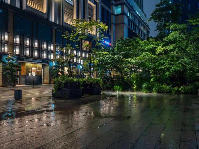 Tokyo Night: City Lights and Urban Landscape HDRi Maps and Backplates