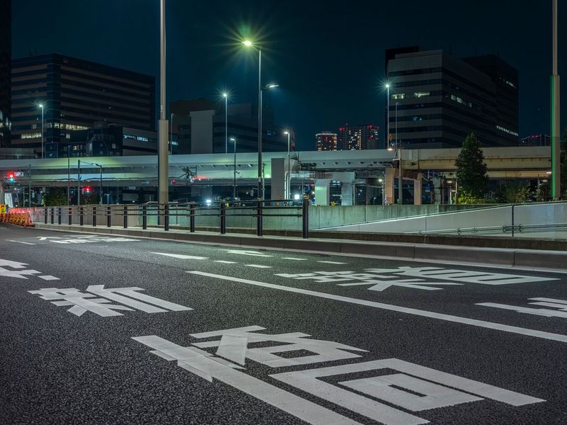 Tokyo Night: City Street Lights Illuminating the Urban Landscape HDRi ...