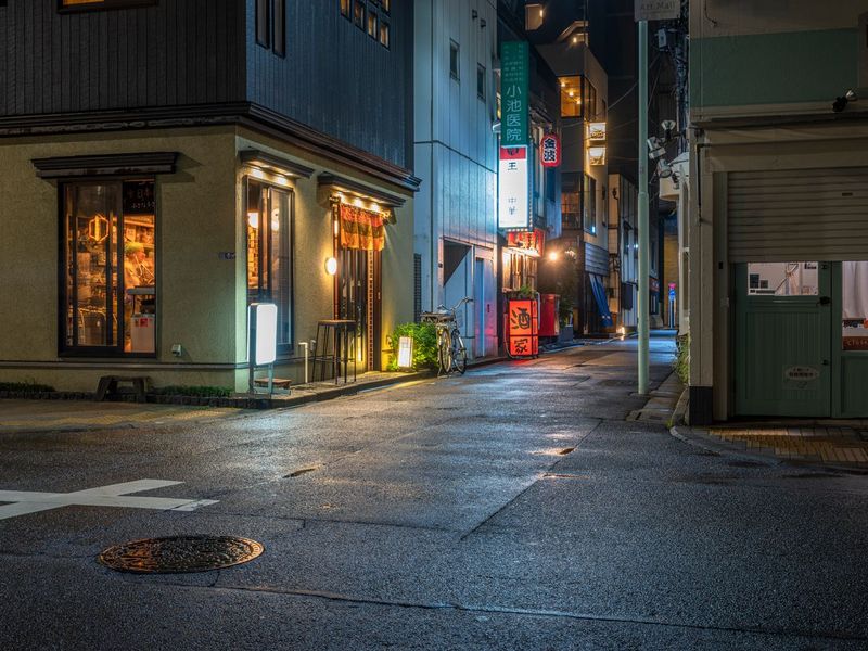 Tokyo Night Cityscape: Illuminated Streets in the Dark HDRi Maps and ...