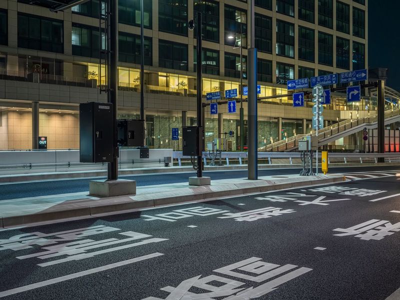 Tokyo Night: City Life and Street Lights HDRi Maps and Backplates