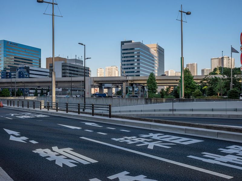 Roads of Tokyo: Navigating the Business District HDRi Maps and Backplates